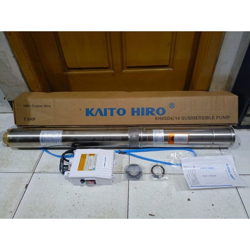 Jual Pompa submersibel 1,5 HP KAITO HIRO KH4SD4/14 Kaito hiro 1100 watt | Shopee Indonesia