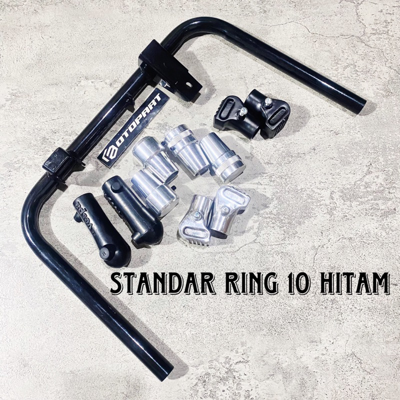 Jual Standar Tengah Vespa Hitam Ring 10 Set Sepatu Vespa Px Excel ...