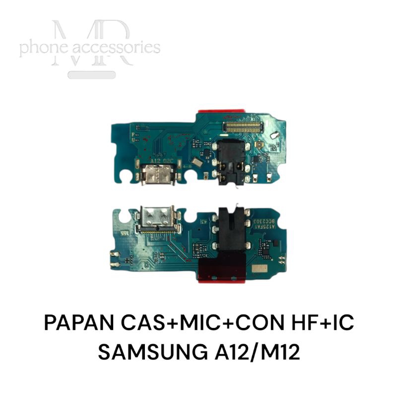 Jual Konektor Cas SAMSUNG A12 - M12 Con HF + Mic - IC Flexibel Flexible ...