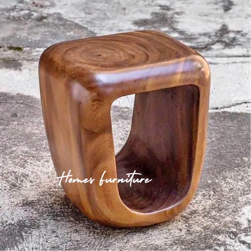 Jual kursi stool unik kayu trembesi solid | READY STOCK | Shopee Indonesia