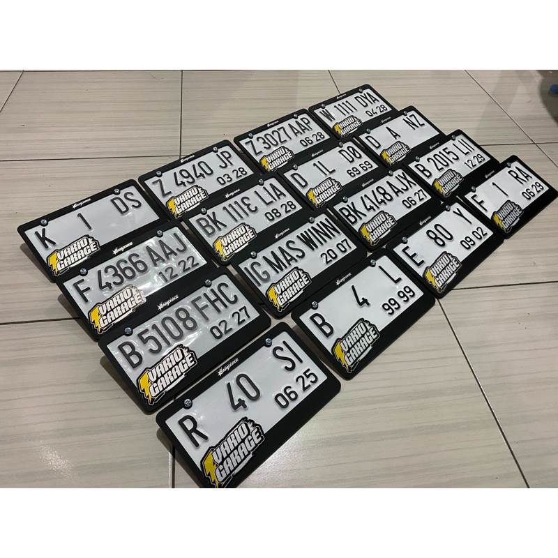 Jual Frame plat nomor JDM motor akrilik custom Mooneyes dll | Shopee ...