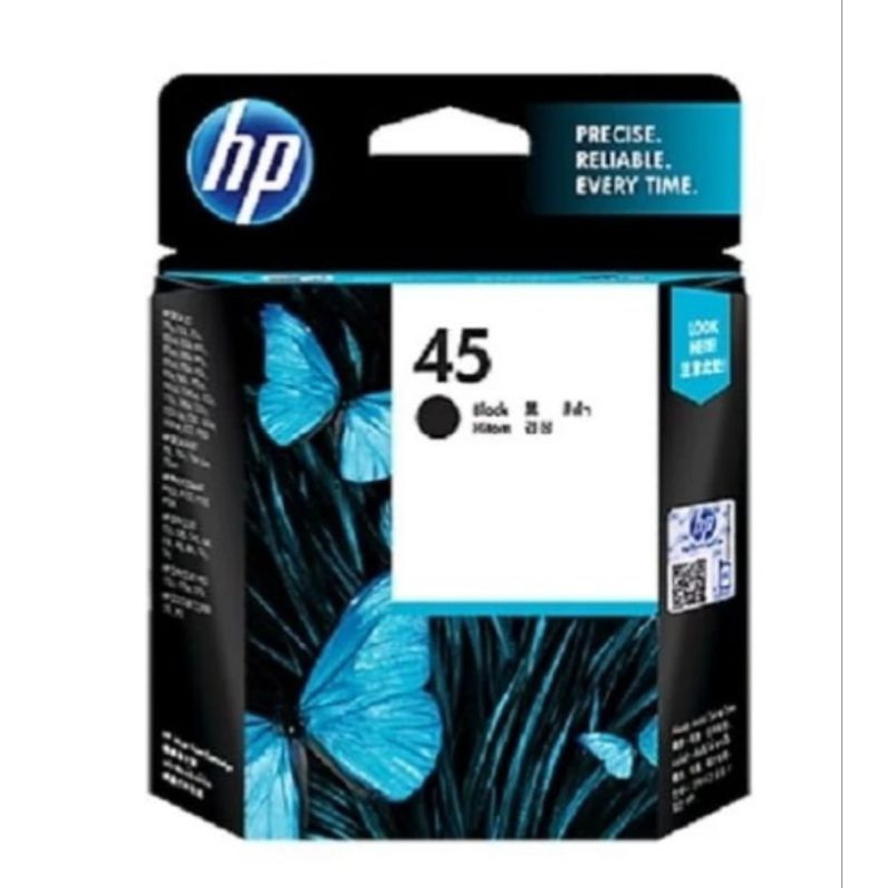 Jual TINTA HP INK CARTRIDGE 45 ORIGINAL | Shopee Indonesia