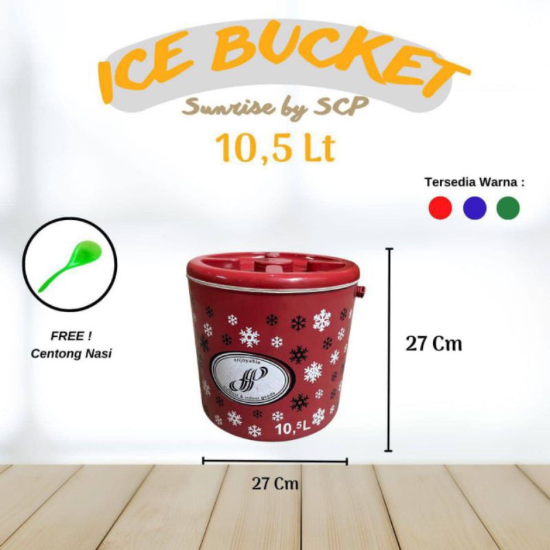 Jual Sunrice ice bucket / termos nasi 10,5 liter Murah Berkualitas ...