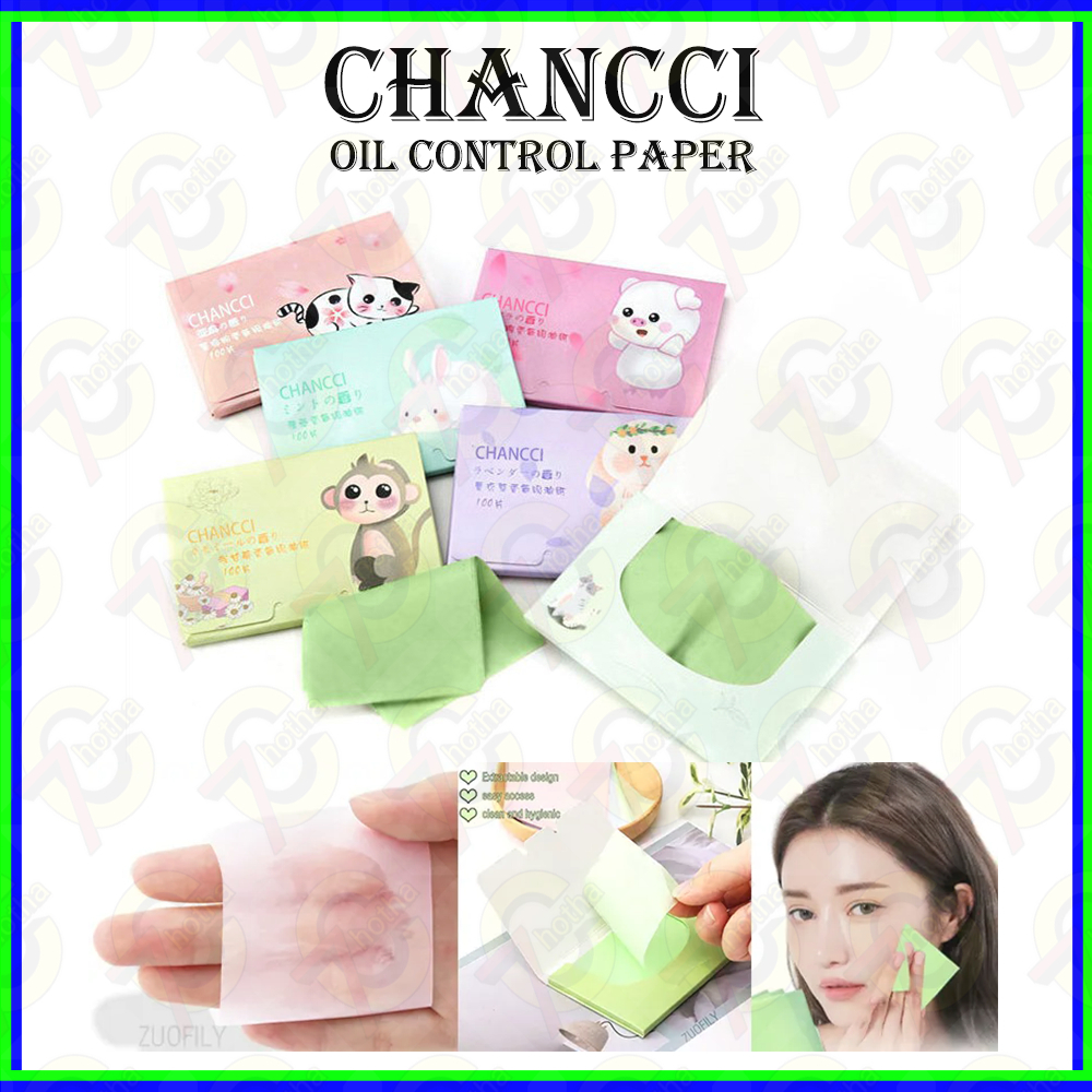 Jual CHANCCI Kertas Tissue Wajah Penyerap Minyak Wajah Oil Control ...