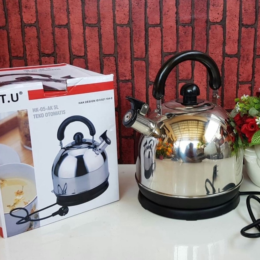 Jual Wow Teko Listrik 5 Liter UTU JK118S 5L CIVIC Electric Kettle HK5AK ... Jual Wow Teko Listrik 5 Liter UTU JK118S 5L CIVIC Electric Kettle HK5AK ...