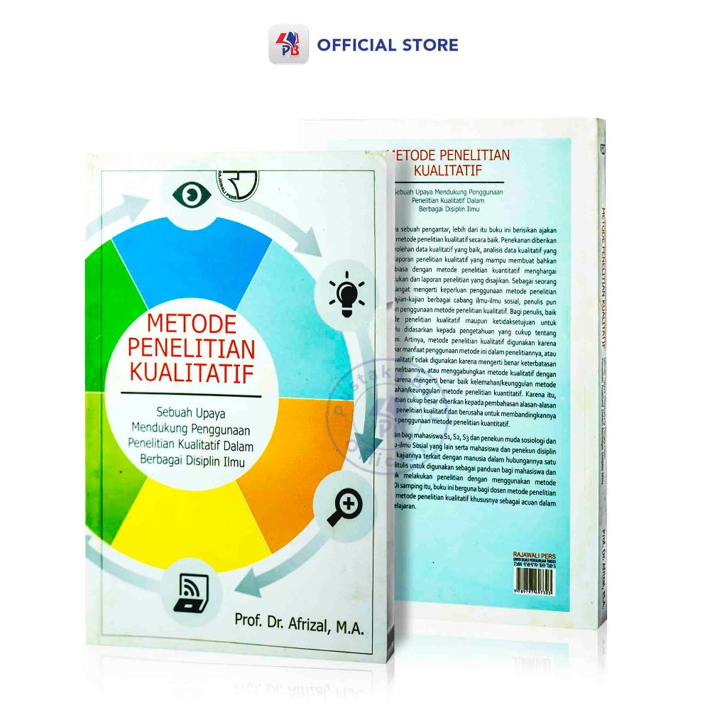 Jual Buku Metode Penelitian Kualitatif / Rajagrafindo / PT Rajagrafindo Persada Jogja - RPJ ...