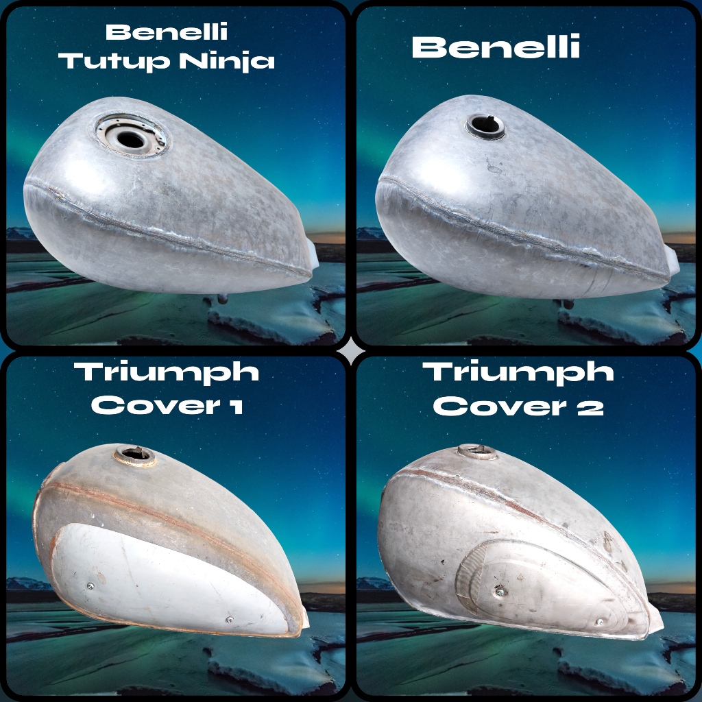 Jual Tengki Ducati Scrambler Japstyle Bratstyle Harley davidson Tutup ...