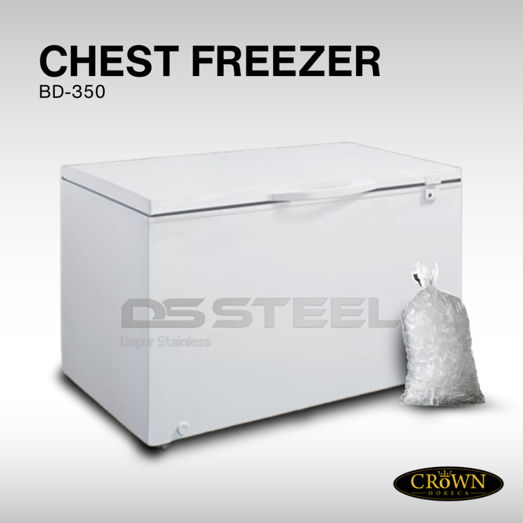 Jual Chest Freezer Box Crown Horeca BD-350/Freezer 300liter Crown BD ...