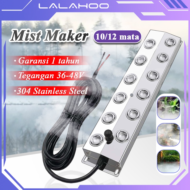 Jual Hadiah gratis Mist Maker Mesin Kabut Humidifier 10/12 mata ...