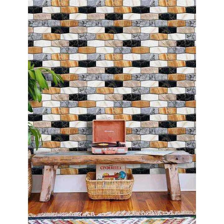 Jual Wallpaper Sticker Dinding Motif Batu Bata Walpeper Stiker Dinding ...