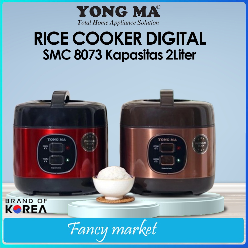 Jual RICE COOKER YONGMA SMC 8073 Kapasitas 2 Liter - GARANSI RESMI 2 TH ...