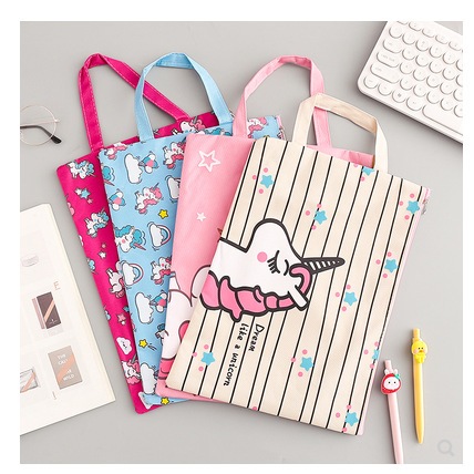 Jual ATM.Medan TAS MAP A4 POUCH UNICORN / MAP KAIN | Shopee Indonesia