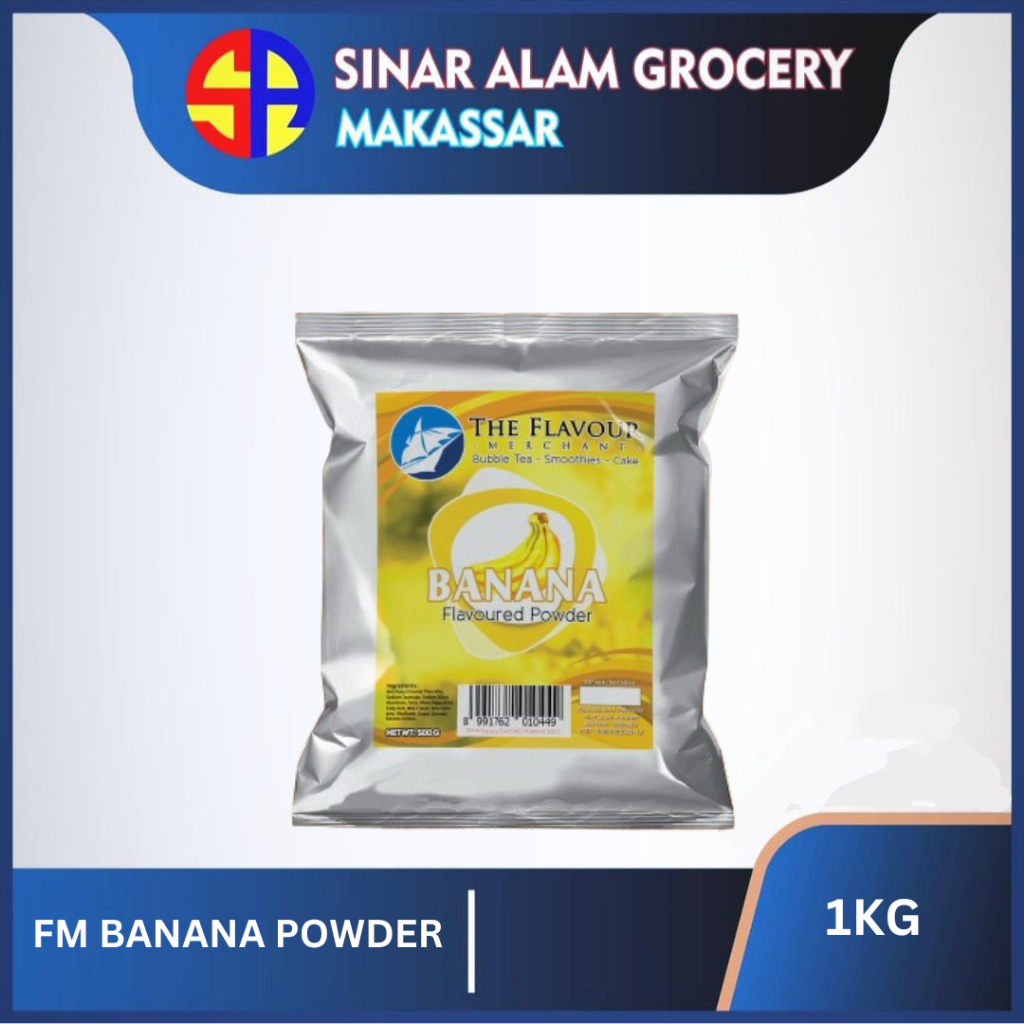 Jual fm flavoured banana powder 1kg | Shopee Indonesia