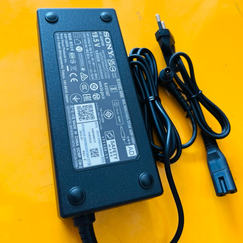 Jual AC ADAPTER ADAPTOR TV SONY ORIGINAL 19.5V 6.2A MODEL ACDP-120D01 ...