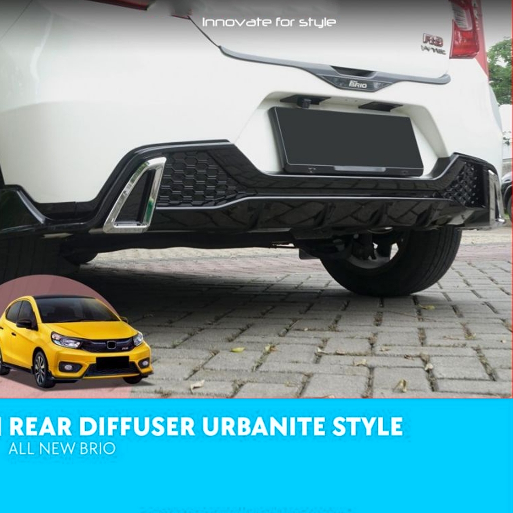 Jual Diffuser all new brio difuser bemper belakang all new brio ...