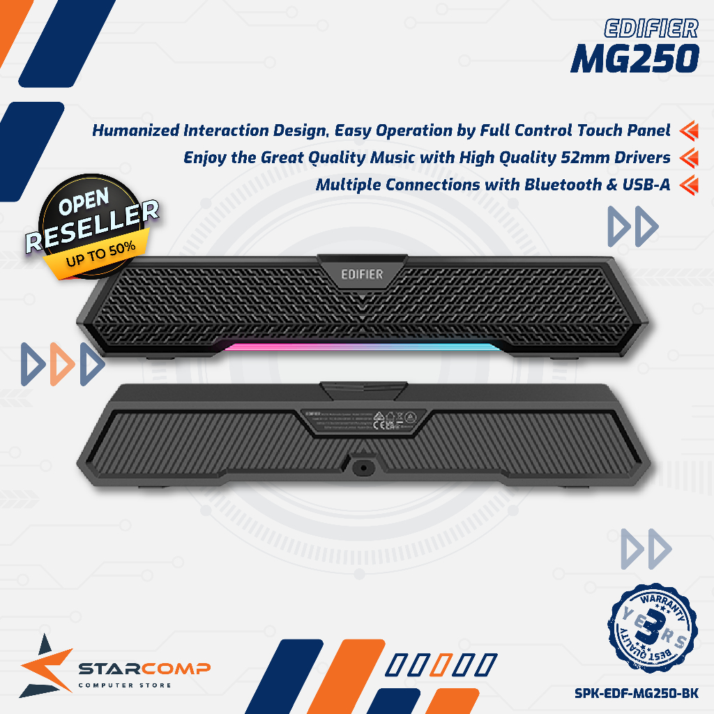 Jual Edifier MG250 Multimedia Speaker Soundbar Gaming | Shopee Indonesia