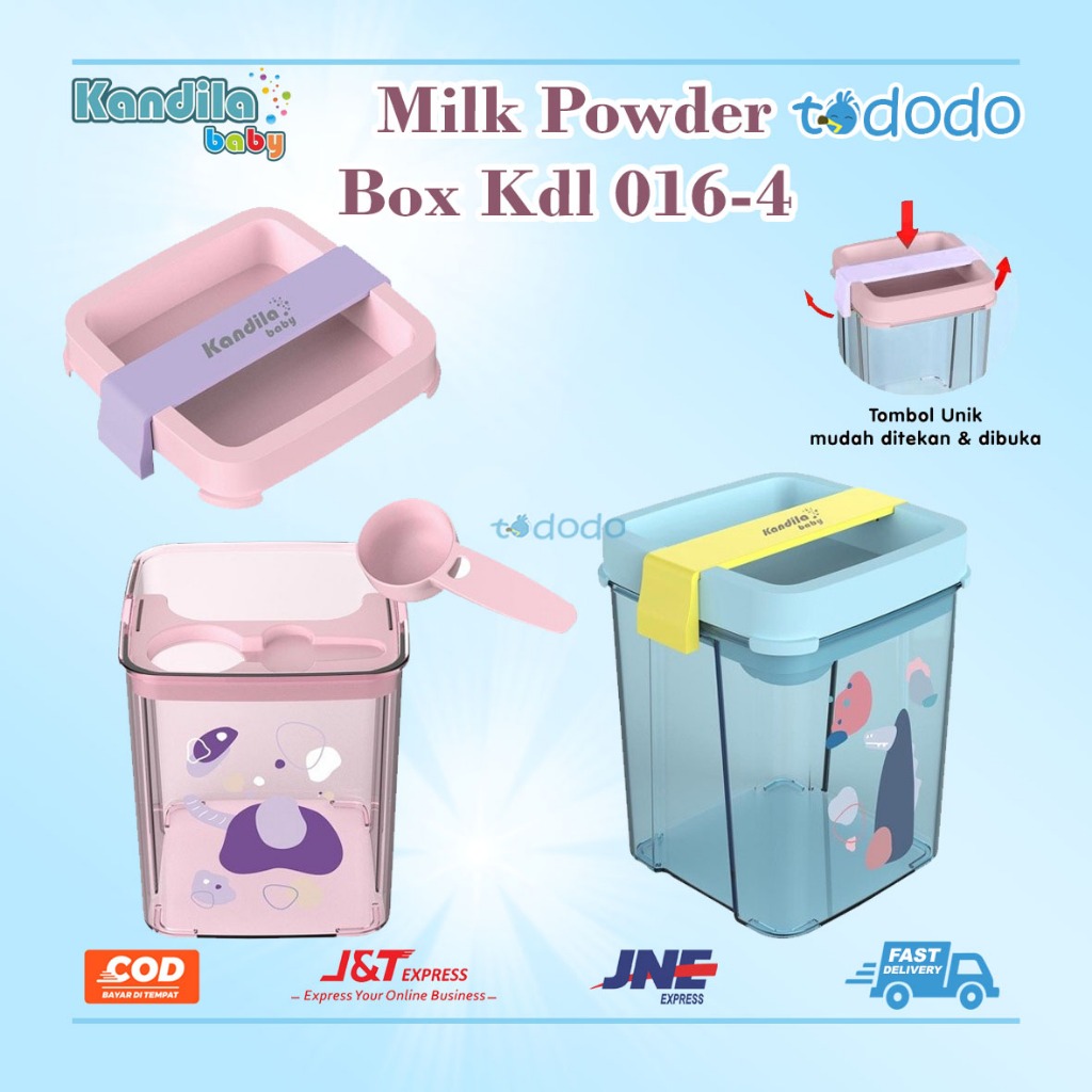 Jual Wadah Tempat Susu Bubuk Bayi Kandila Milk Powder Box 360G / KDL ...