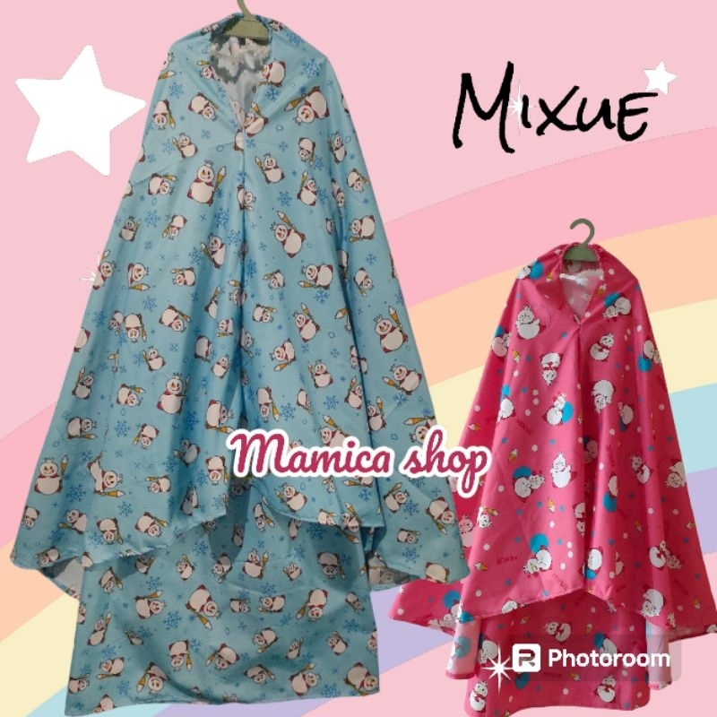 Jual Mukena anak MIXUE BIRU DAN PINK karakter 1-12 tahun MAMICA SHOP ...
