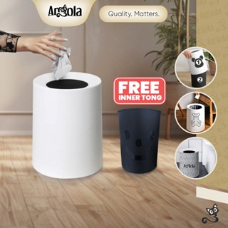 Jual ANGOLA Tempat Sampah Bulat E100 Trash Bin / Tong Sampah Plastik ...