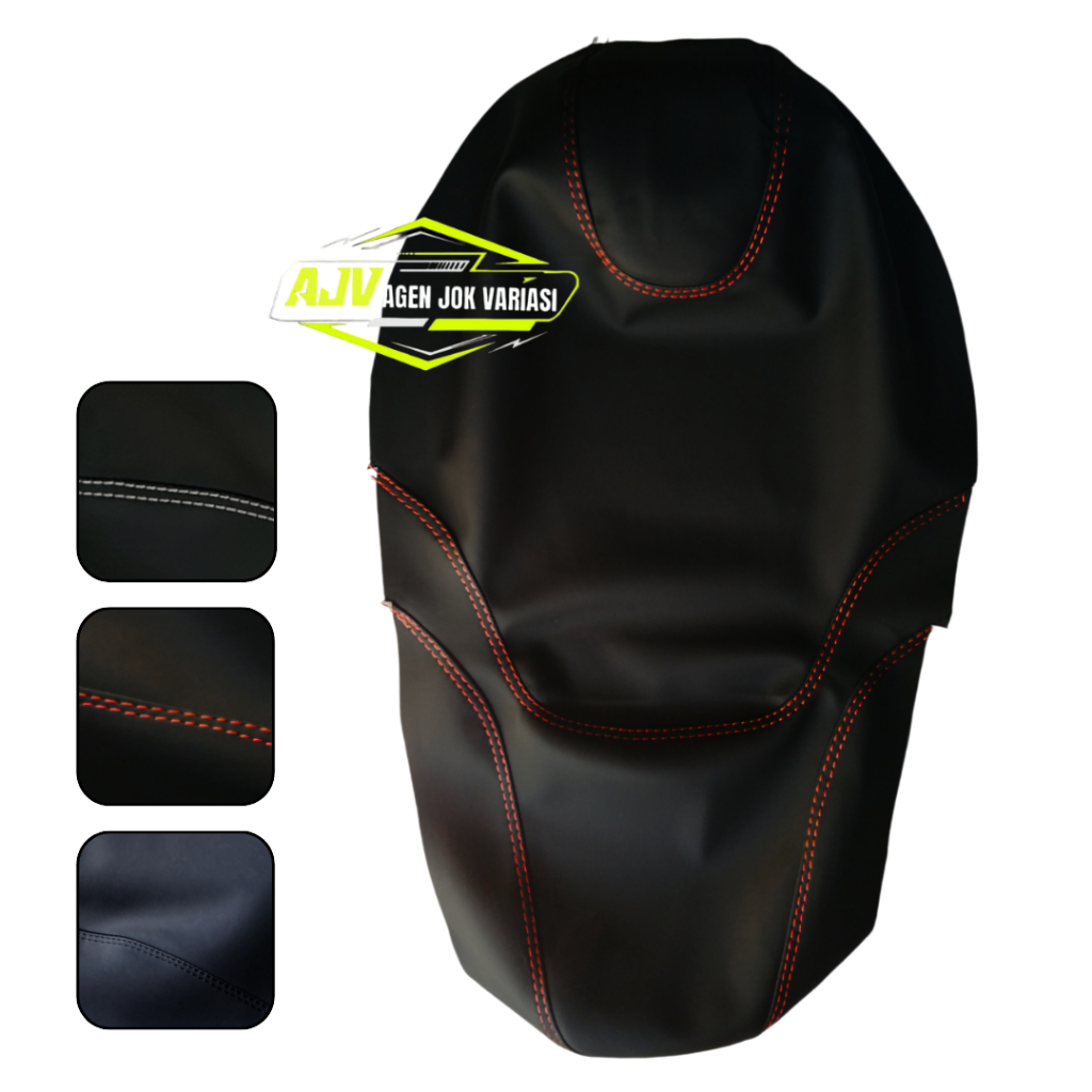 Jual Kulit Jok Motor variasi jahit benang ( OSKAR TEBAL JA ) | Shopee ...