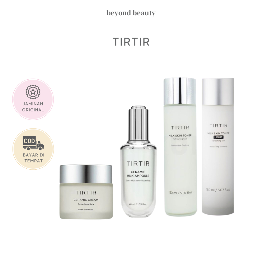 Jual Tirtir Ceramic Milk Toner Light Toner Ceramic Ampoule Ceramic ...