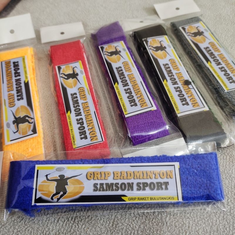 Jual grip handuk raket badminton SAMSON grip handuk bulutangkis grosir ...