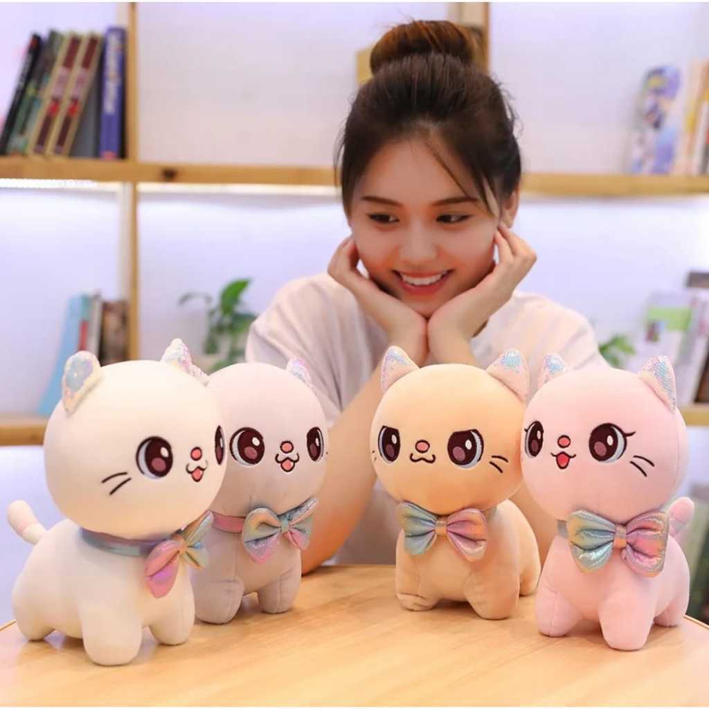 Jual 5cm Boneka Kucing Kitten Pakai Dasi Lucu Mainan Mewah / Boneka ...