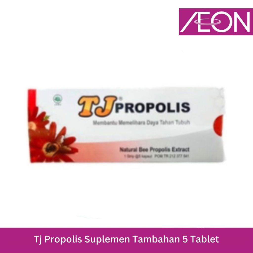 Jual Tj Propolis Suplemen Tambahan 5 Tablet | Shopee Indonesia