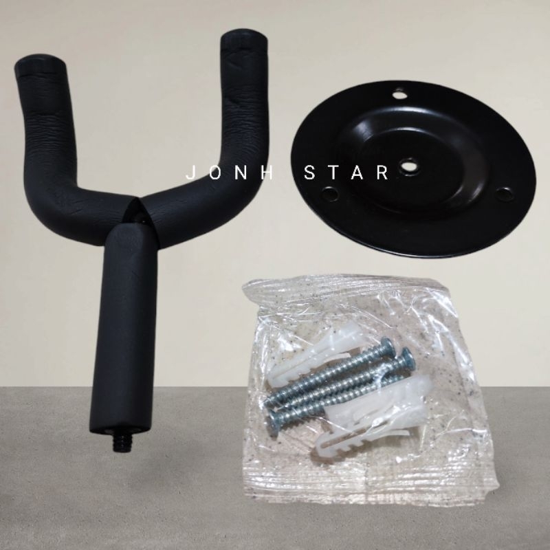 Jual WALL HENGER GITAR BESI BULAT / STAND GITAR DINDING BESI BULAT ...