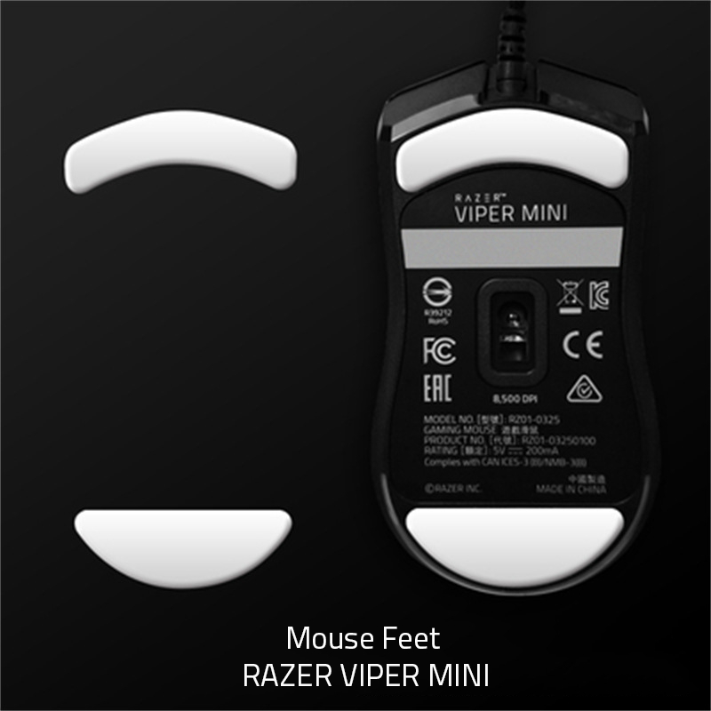 Jual Mouse Feet Razer Viper Mini - Glide Mousefeet Pengganti | Shopee ...