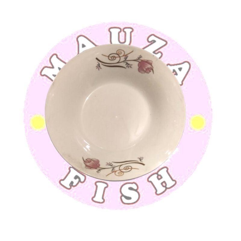 Jual Piring makan keramik diameter 20,5cm satuan / piring saji / piring ...