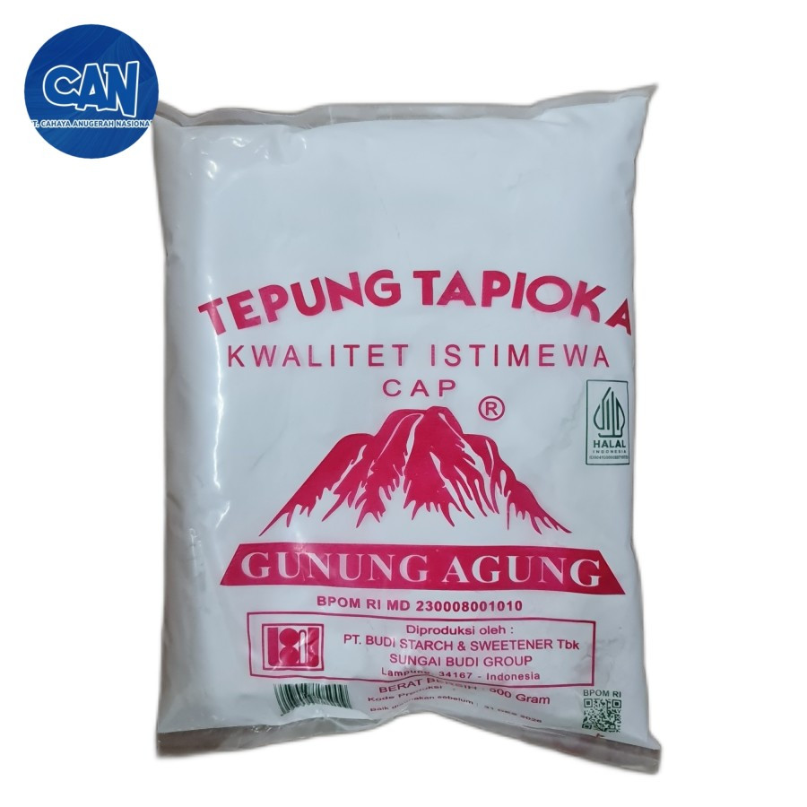 Jual Tepung Tapioka Cap Gunung Agung 500 Gram | Shopee Indonesia