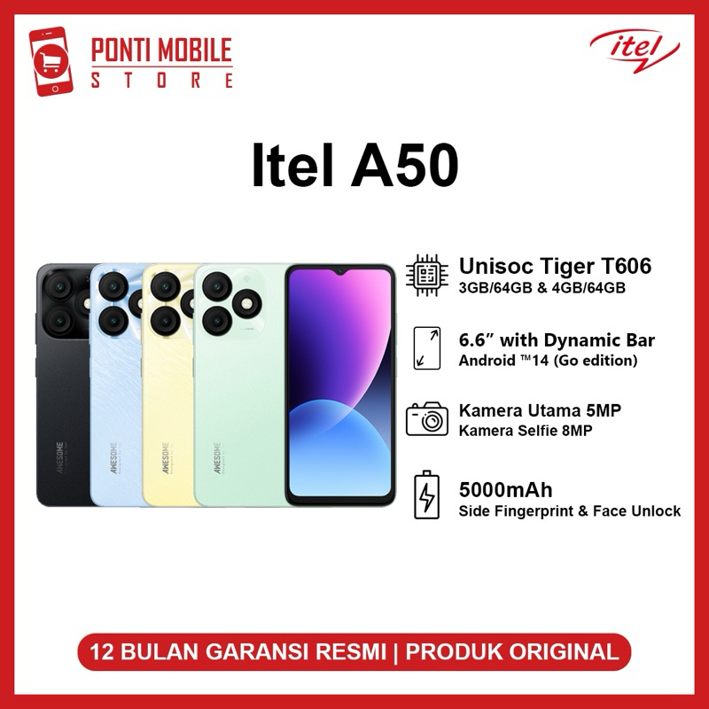 Jual ITEL A50 | Shopee Indonesia