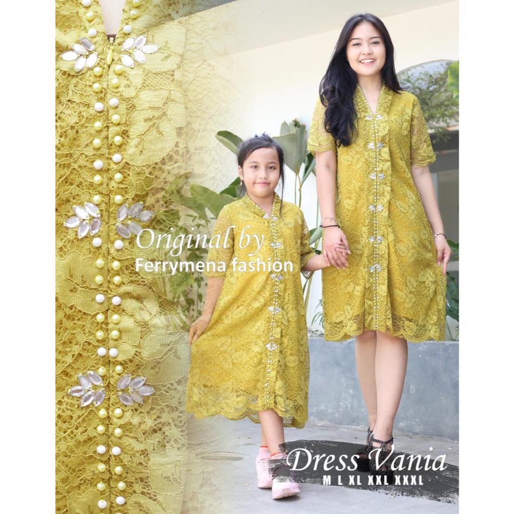 Jual Gaun Natal Ibu dan Anak Dress Couple Ibu dan Anak Modern Baju ...