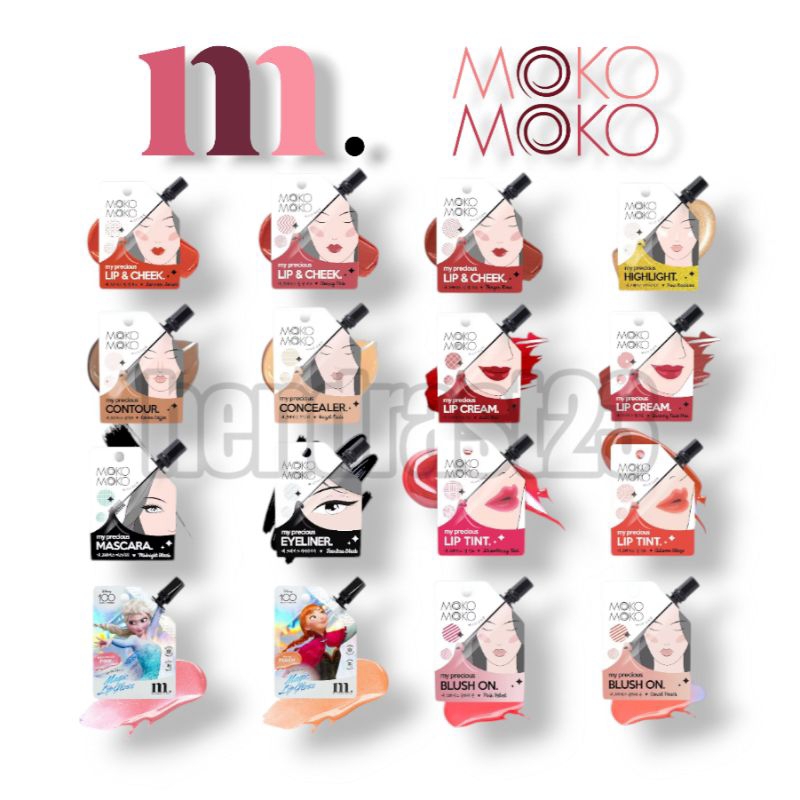 Jual MOKO MOKO - MY PRECIOUS REGAL - LIP & CHEEK - MASCARA - EYELINER ...