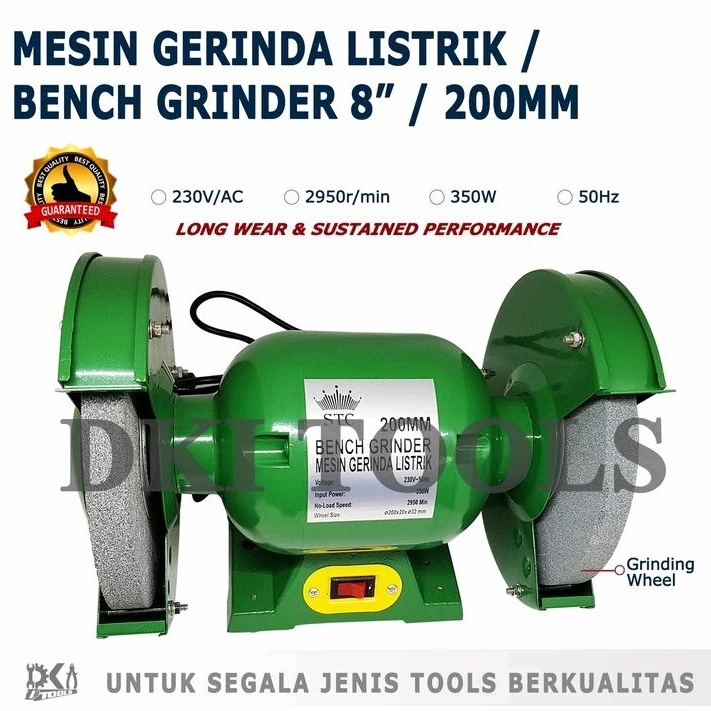 Jual STC Mesin Gerinda Duduk Bench Grinder 6" 8" Inch 200mm - Duduk ...
