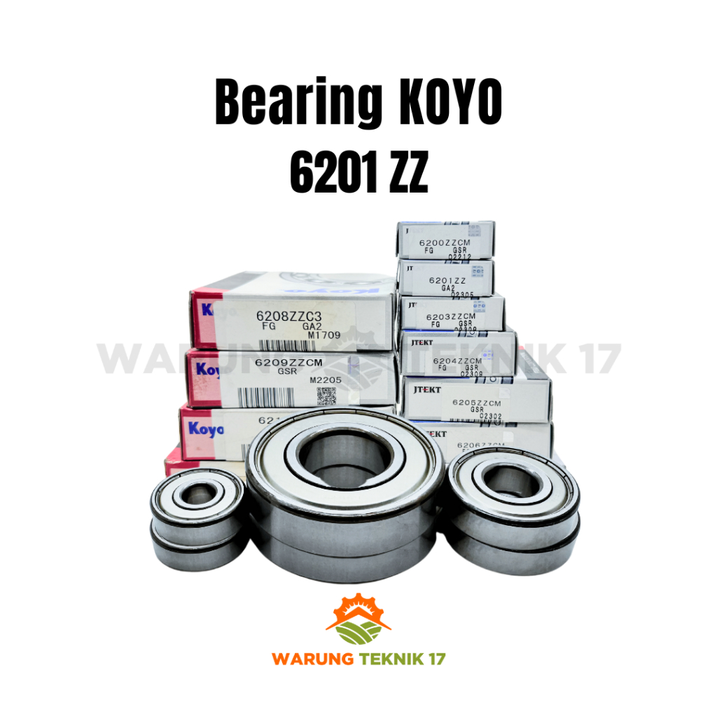 Jual Ball Bearing 6201 ZZ KOYO JTEKT Original Jepang Laher Laker Tutup ...