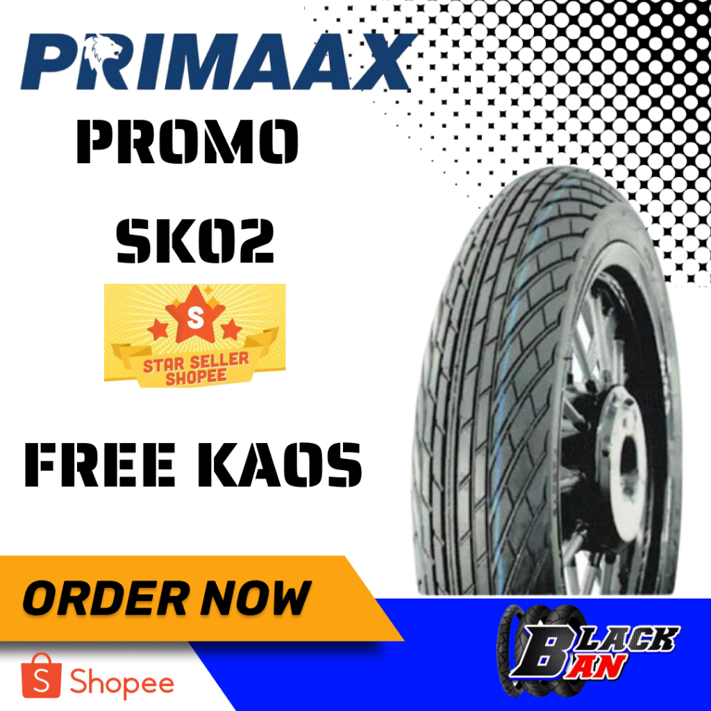Jual PROMO BAN SK02 TT(TUBE TYPE) UKURAN 50/100-14 | Shopee Indonesia