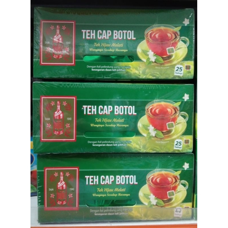 Jual Teh Cap Botol Jasmine 25's Celup | Shopee Indonesia