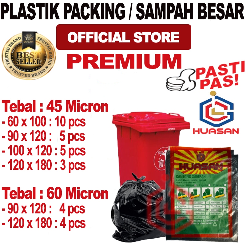 Jual Plastik Packing Besar | Plastik Sampah | Kantong Plastik Sampah ...