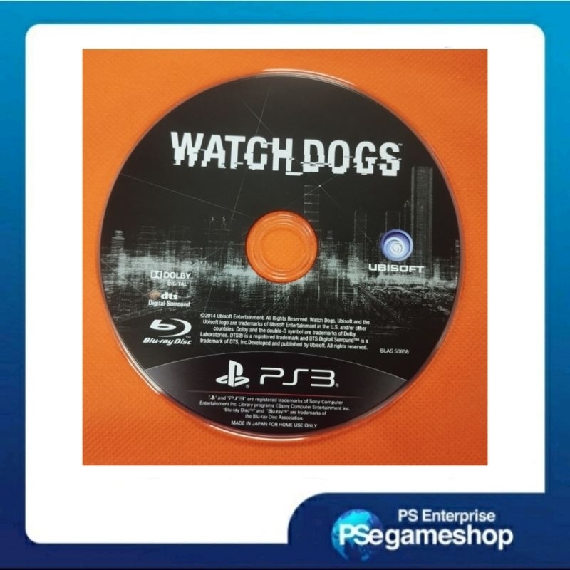 Jual Ps3 Watch Dogs (Cd Only) | Shopee Indonesia