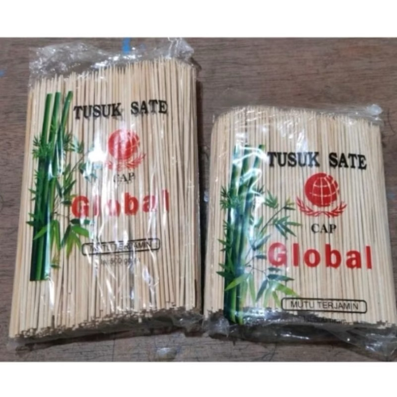 Jual Tusuk Sate Tusuk Bakso Lidi Sate 1 pack isi sekitar 500gram ...
