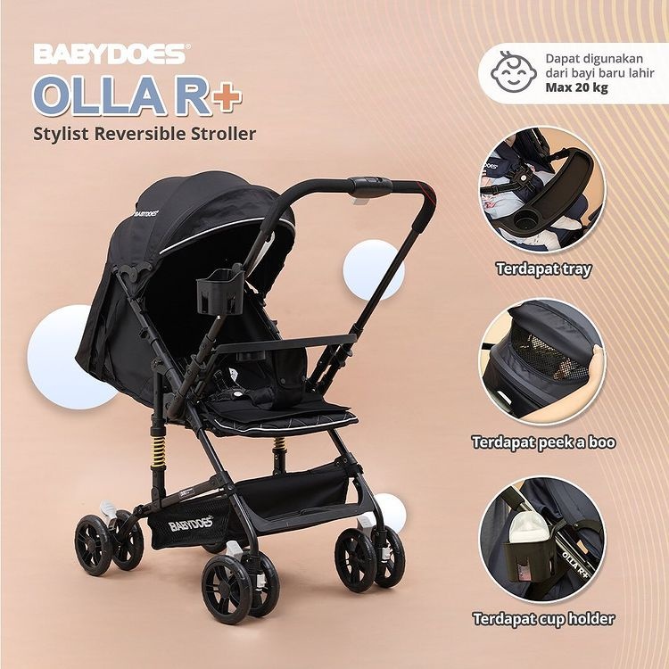 Jual Stroller Babydoes Hola / Olla+ / Olla R / Olla R+ / Kereta Dorong ...