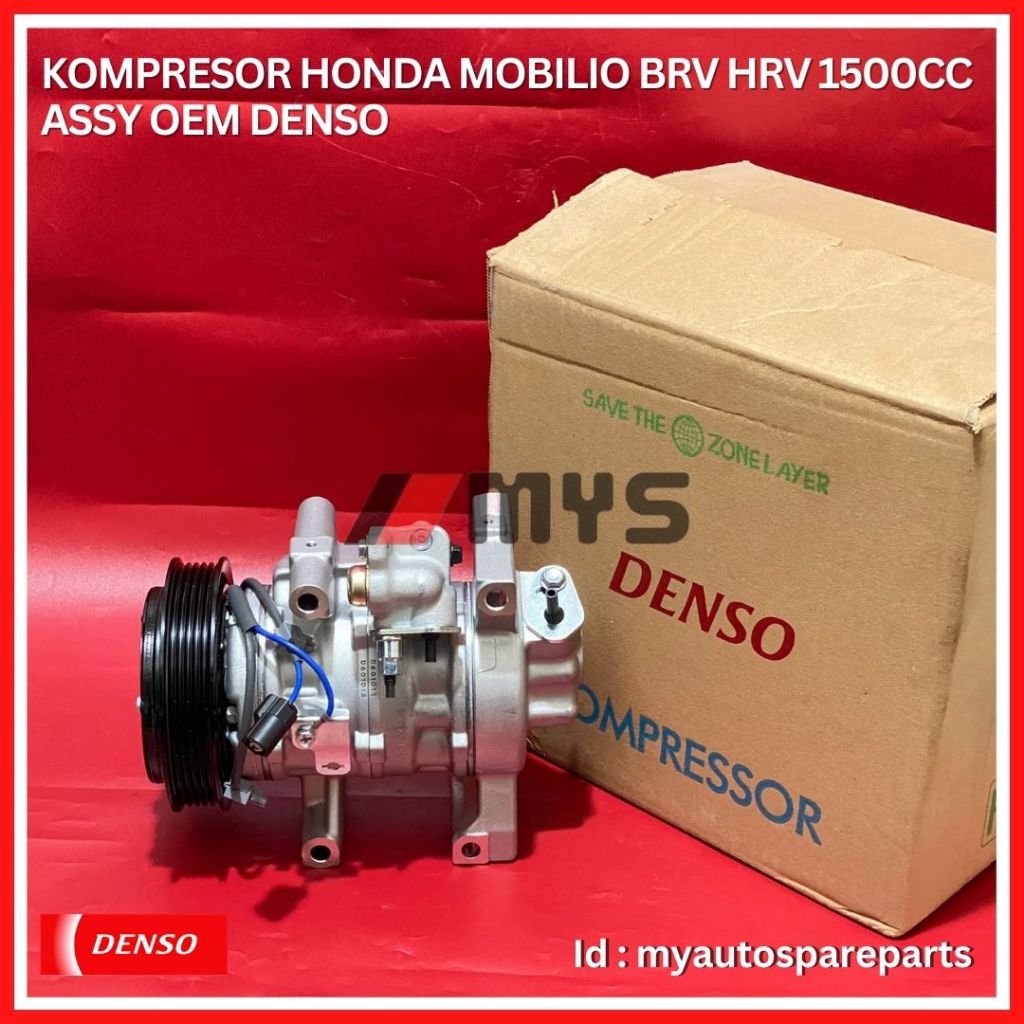 Jual COMPRESSOR AC Mobil HONDA Mobilio BRV HRV 1500cc ASSY KOMPRESOR ...