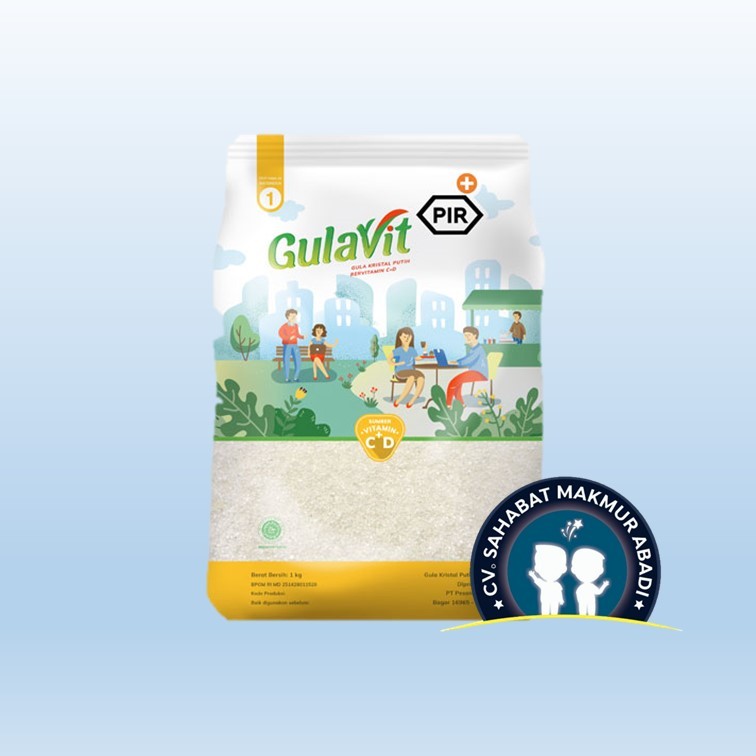 Jual GulaVit Gula Kristal Putih bervitamin 1Kg | Shopee Indonesia