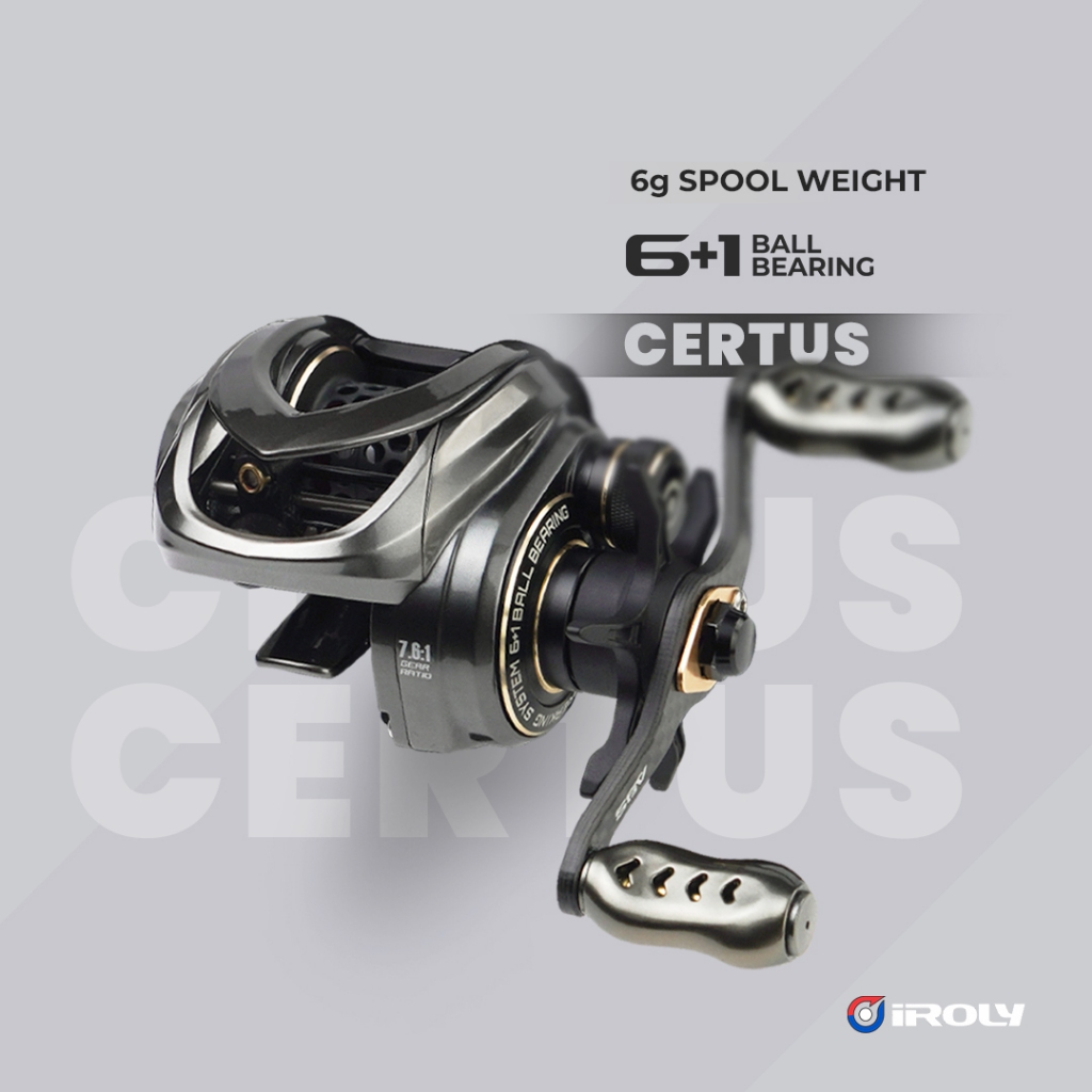 Jual Iroly Certus100L Baitcasting | Shopee Indonesia