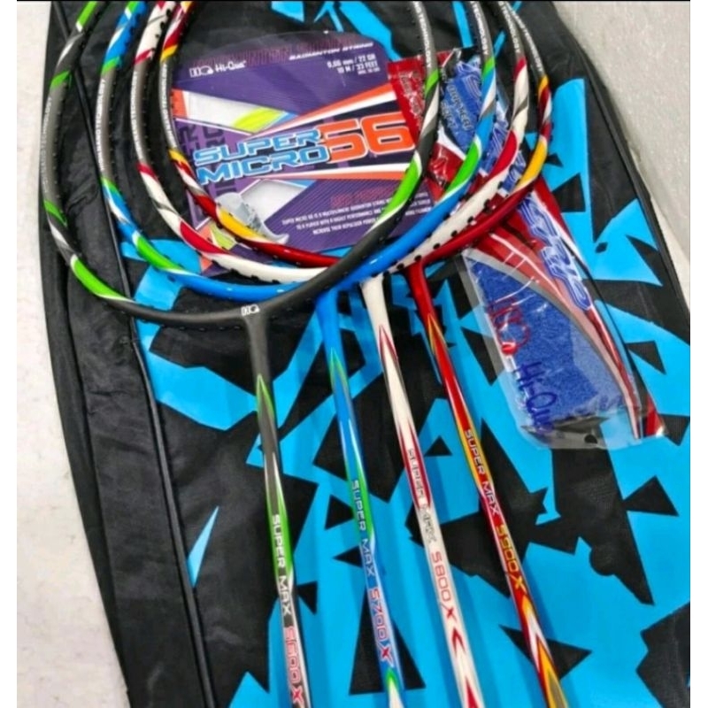 Jual Raket Bulutangkis Badminton Hiqua Hi Qua Hq Hi-Qua Supermax Super ...