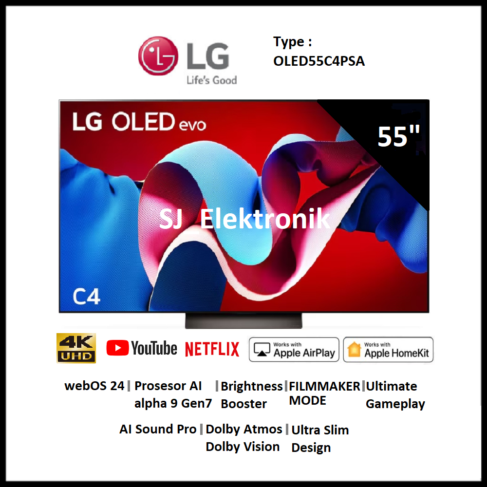 Jual LG OLED55C4 / OLED 55C4 Smart TV UHD 4K 55 Inch | OLED55C4PSA ...