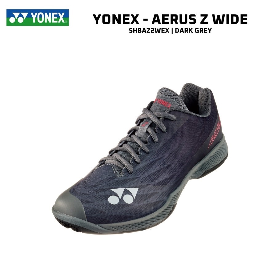 Jual YONEX Aerus Z2 Wide Dk Grey SHBAZ2WEX Sepatu Bulutangkis Badminton ...