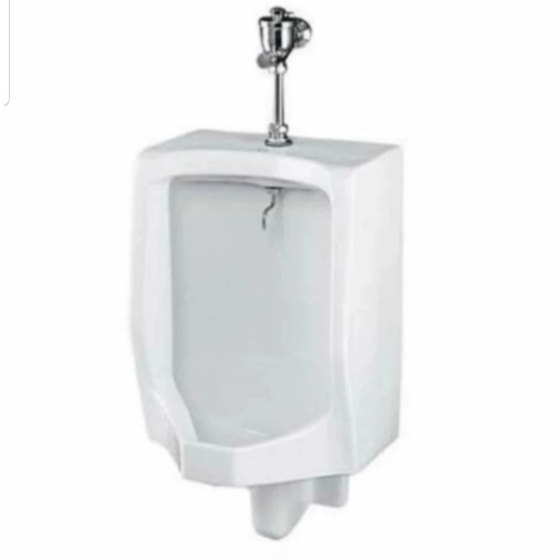 Jual URINAL TOTO U57M FULLSET/ URINOIR U57M ORIGINAL LENGKAP PUSH KRAN ...